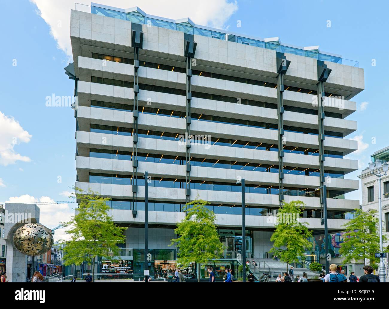 The Central Plaza building, former headquarters of the Central Bank of ...