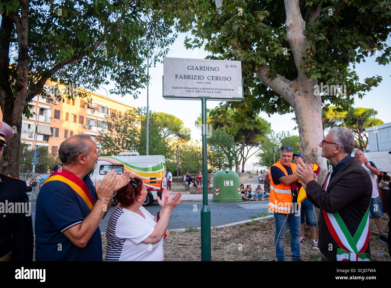 September 6, 2025, Rome, Rm, Italy: The 19-year-old protester was ...