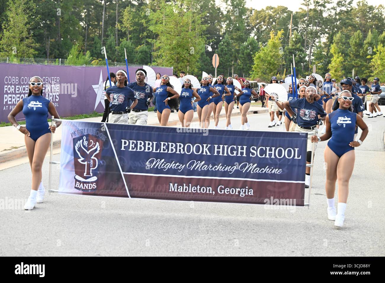 September 5, 2025, Mableton, Georgia, USA: The Pebblebrook High School ...