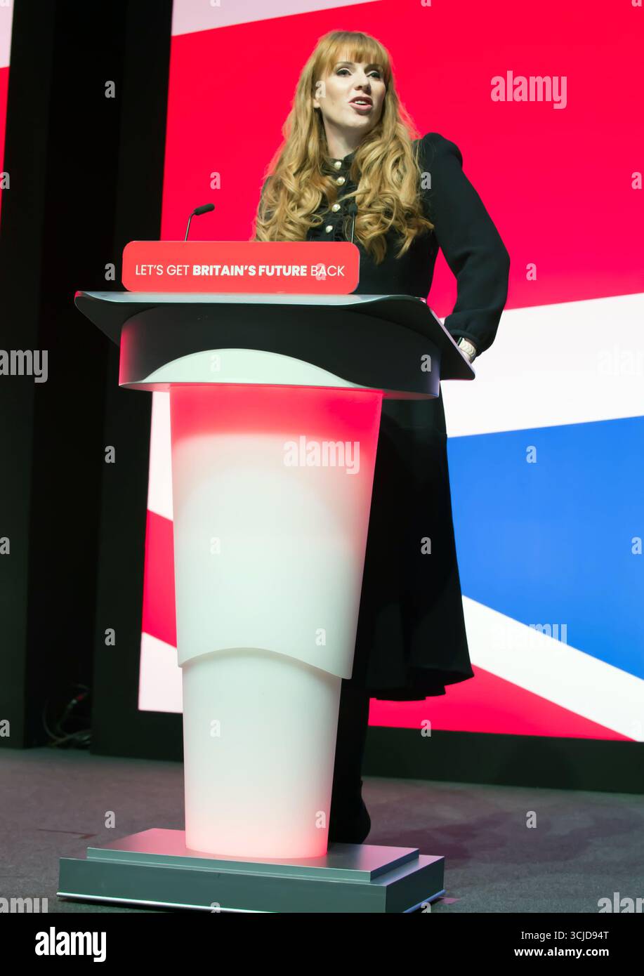 Angela Rayner MP, Deputy Leader, Labour party conferences opens today ...