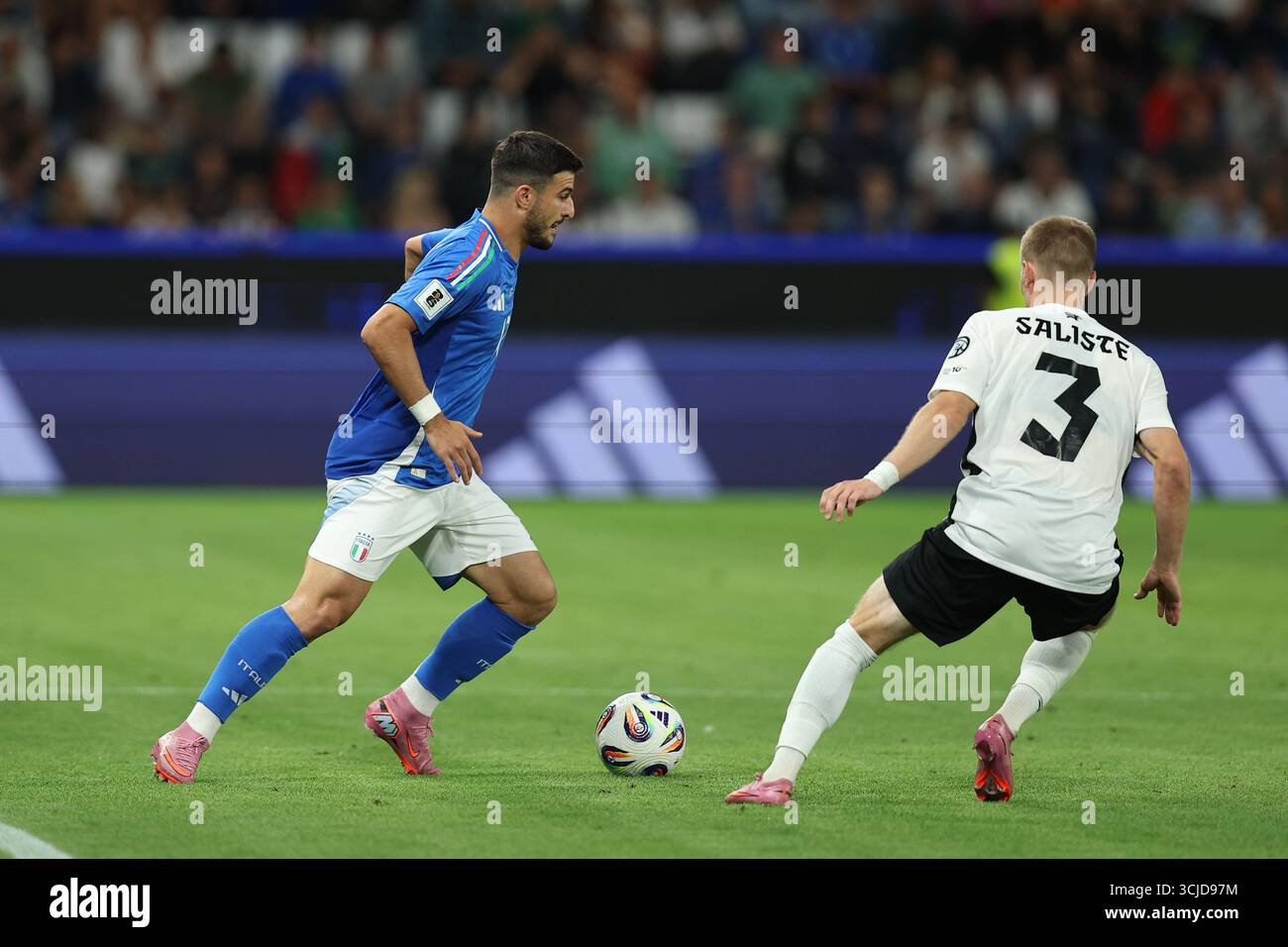 Riccardo Orsolini (Italy)Joseph Saliste (Estonia) during the Fifa World ...