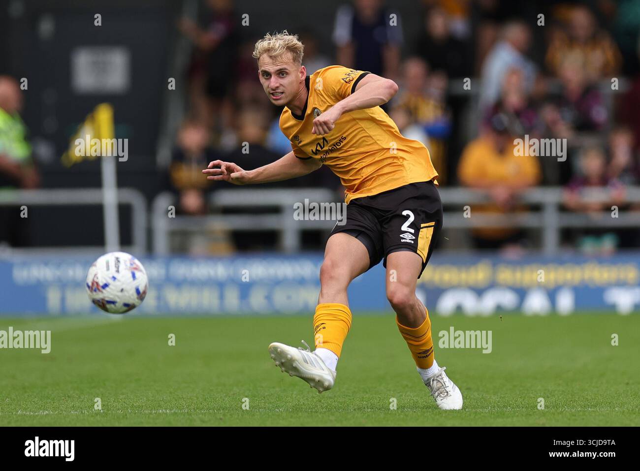 BOSTON, UK. 6TH SEPTEMBER 2025. Ben Grist of Boston United during the ...