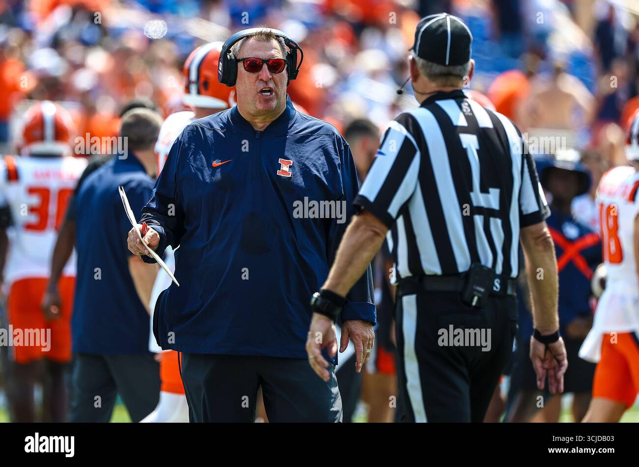 September 6,2025: Bret Bielema, Fighting Illini Head Football Coach ...