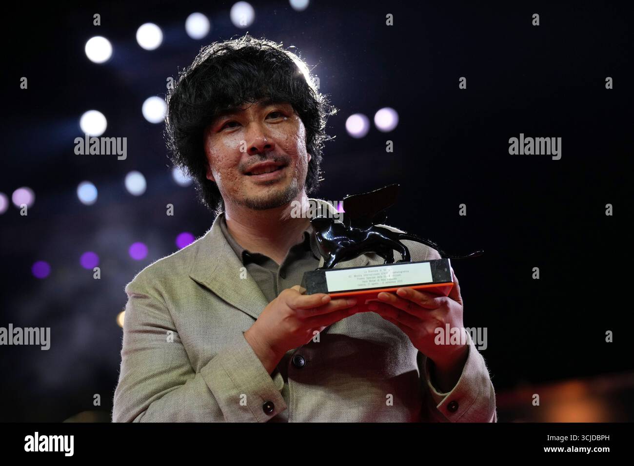 Director Akio Fujimoto, winner of the Orizzonti special jury prize for ...