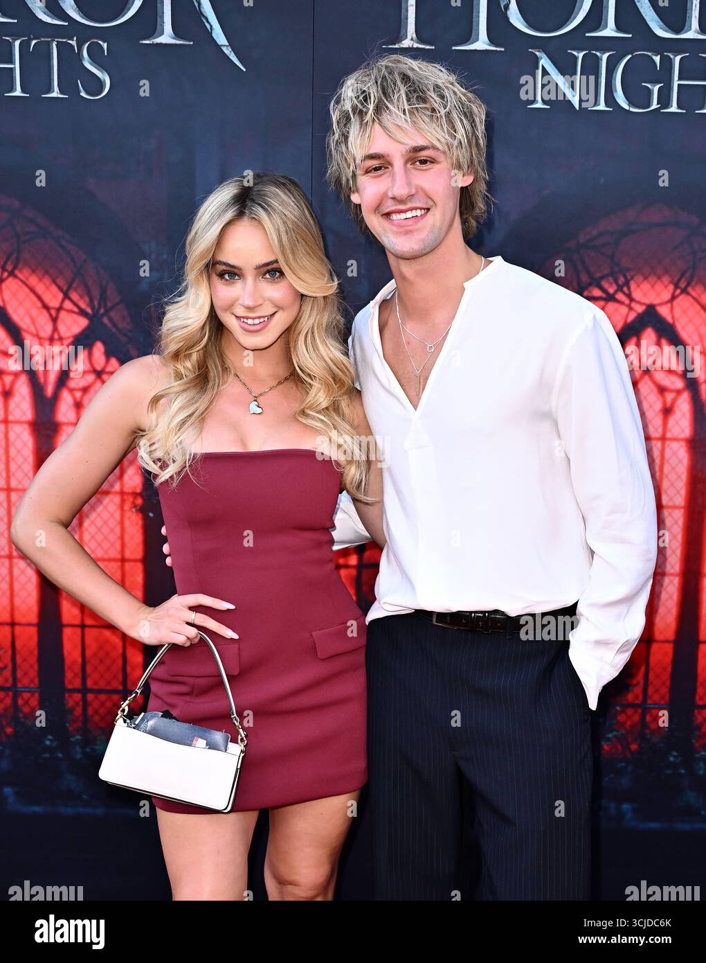 Alexa Blair Robertson and Mason Mecartea arriving to Universal Studios ...