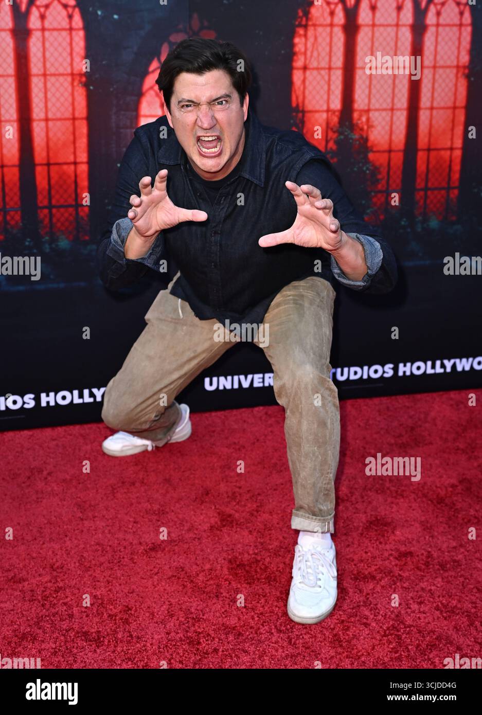 Ken Marino arriving to Universal Studios Hollywood Horror Nights ...