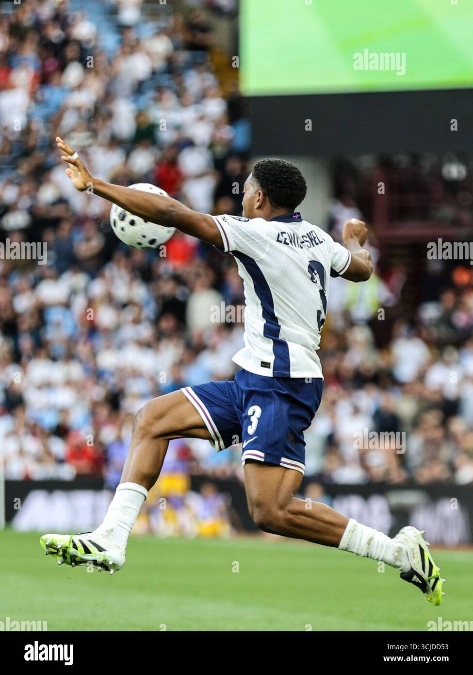 Birmingham, UK. 06th Sep, 2025. Myles Lewis-Skelly (3 England) controls ...
