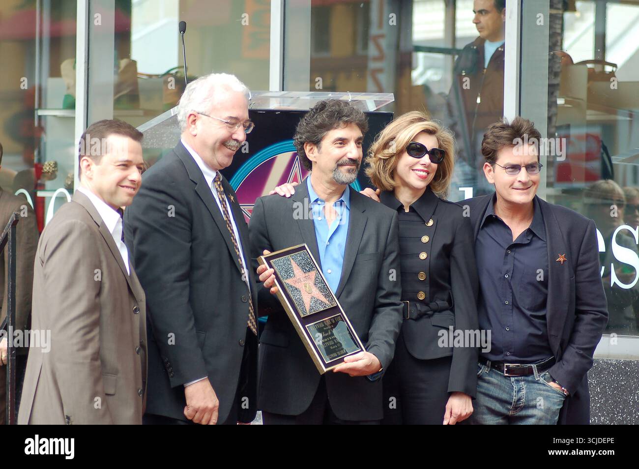 Jon cryer comedy series two and a half men emmy hi-res stock ...