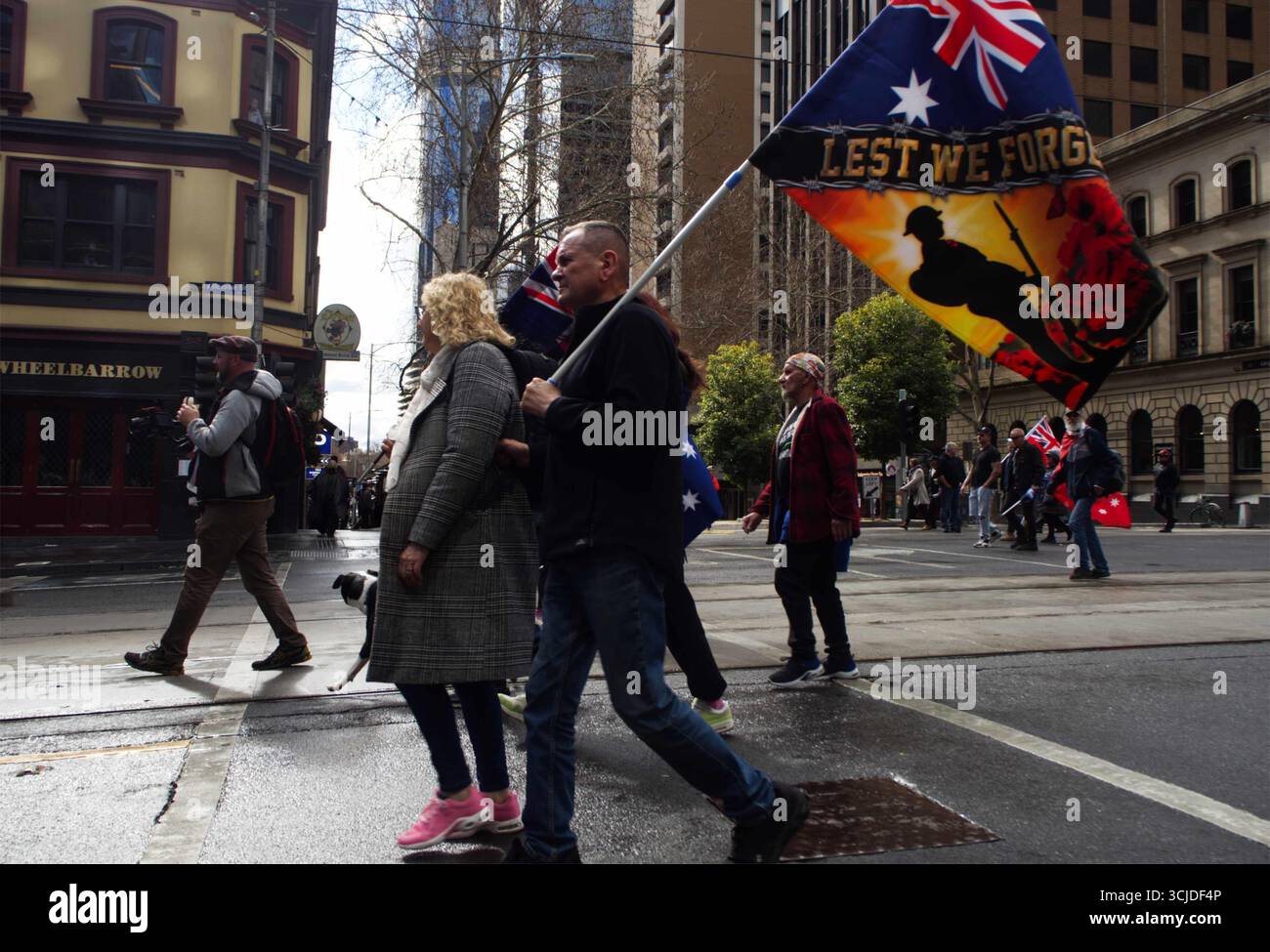 March For Australia Melbourne Stock Photo - Alamy