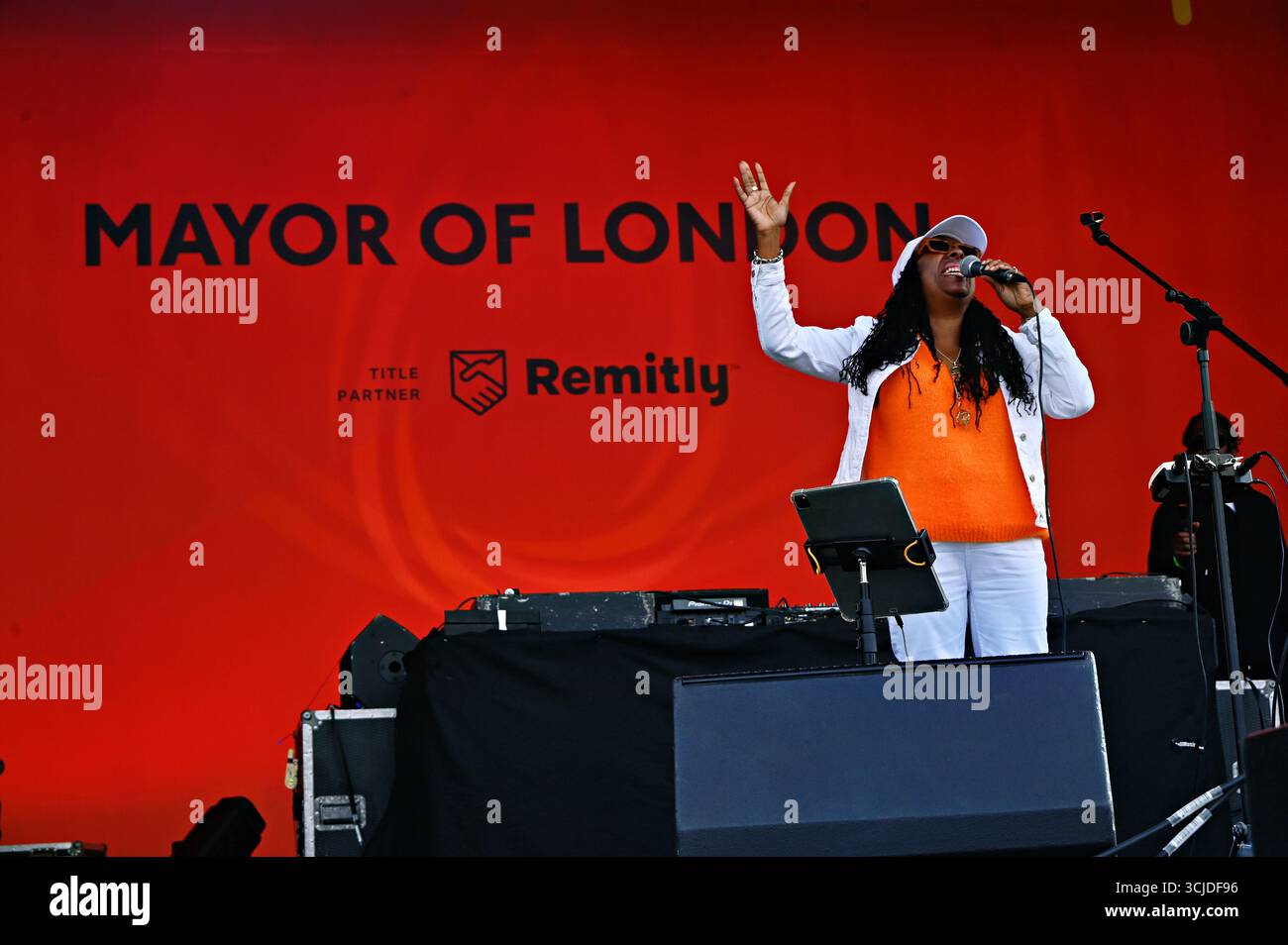 London, UK, 6th September 2025: Janet Kay MBE performed at Sadiq Khan ...