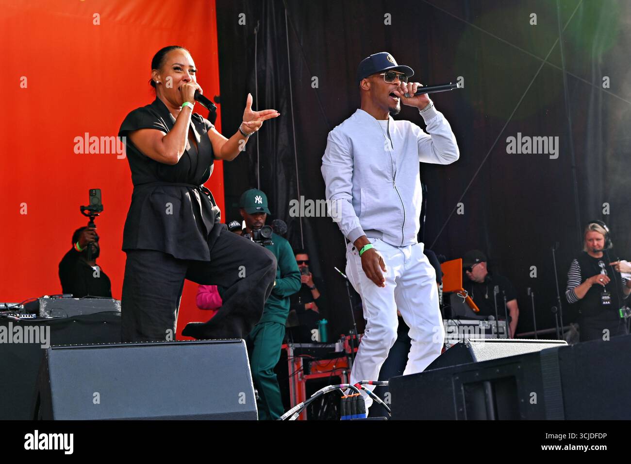 London, UK. 6th Sep, 2025. Romeo and Lisa Maffia performed at Sadiq ...