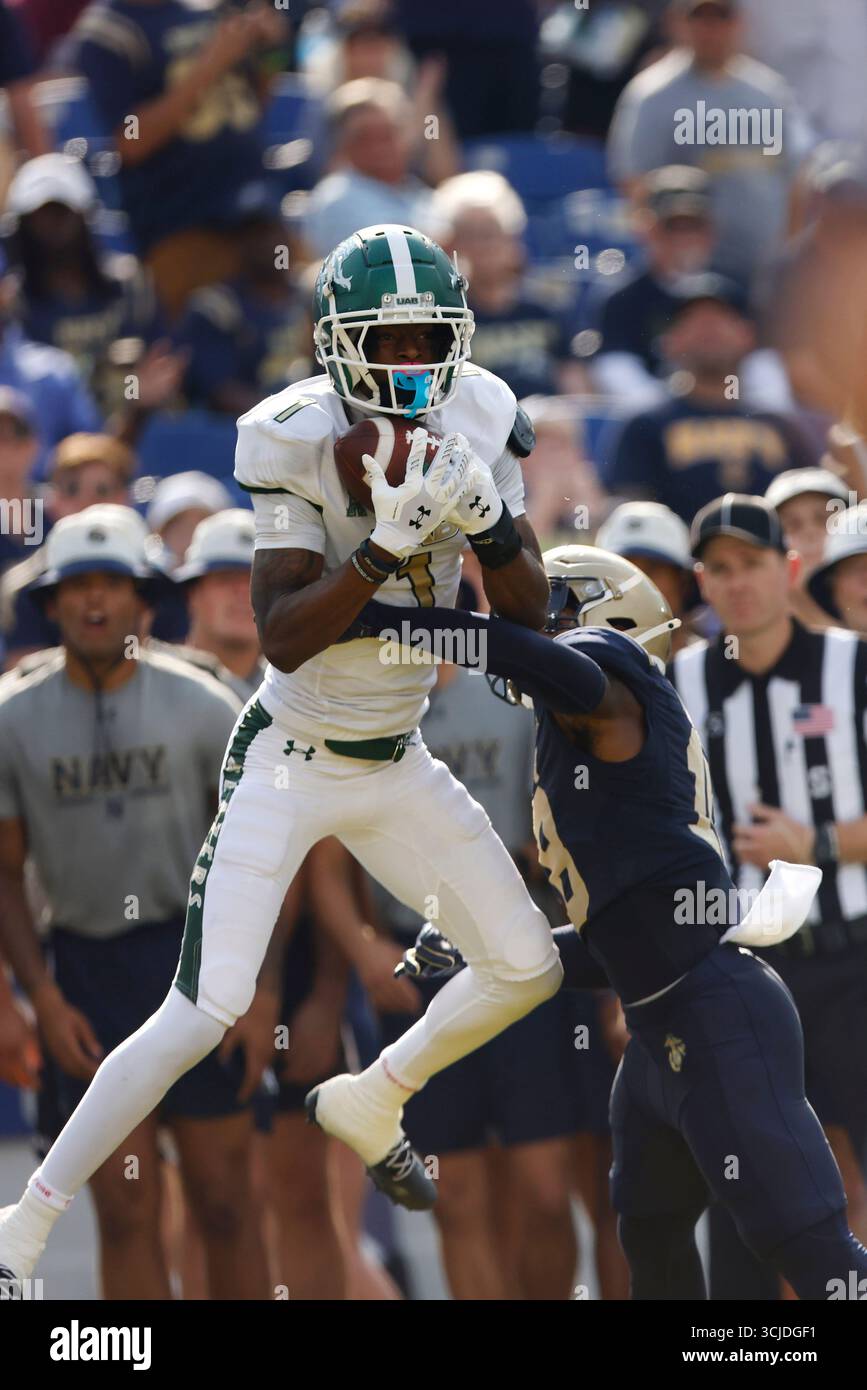UAB wide receiver Corri Milliner (1) makes a 25-yard touchdown ...