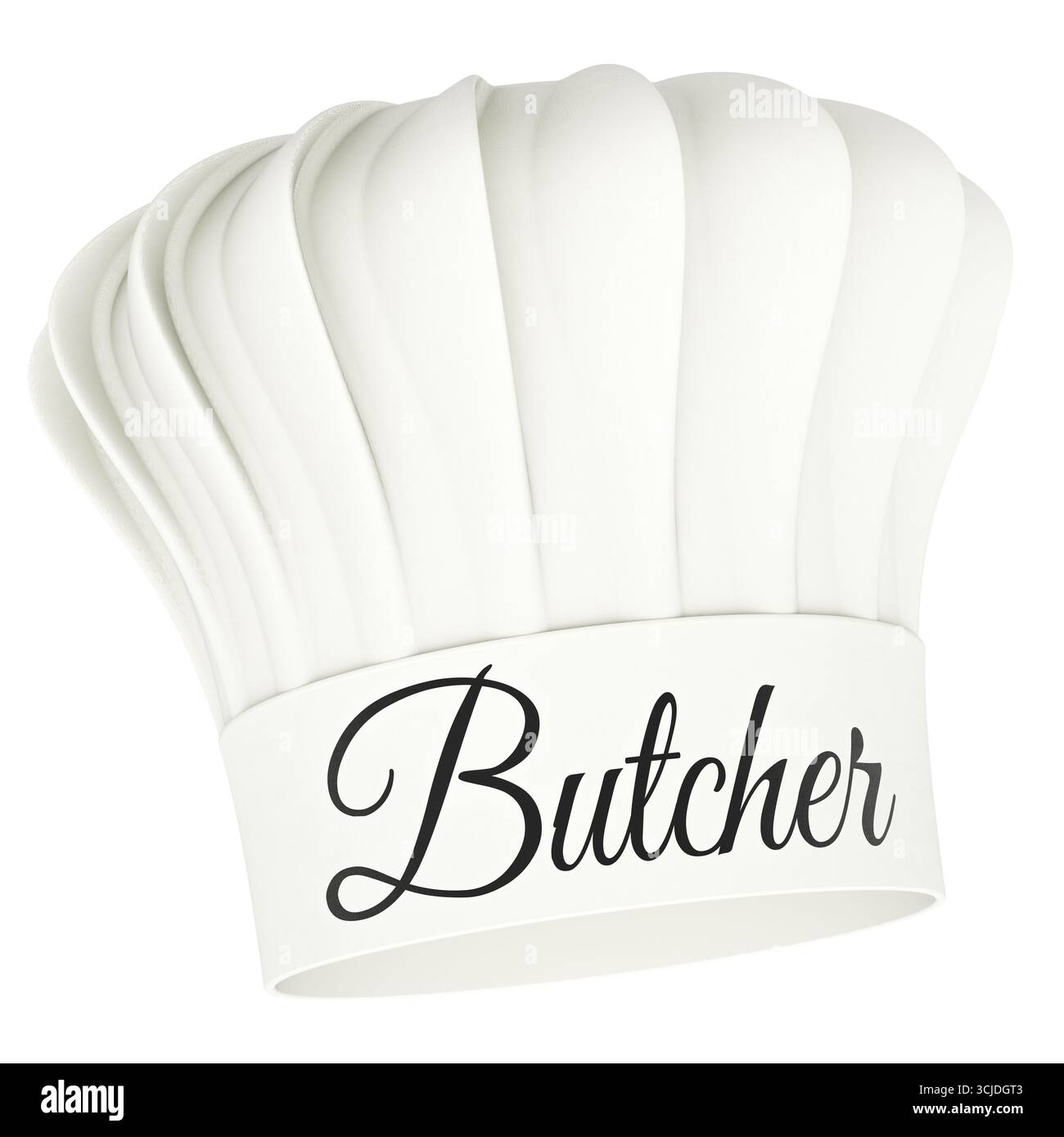 Chef hat label isolated Cut Out Stock Images & Pictures - Alamy