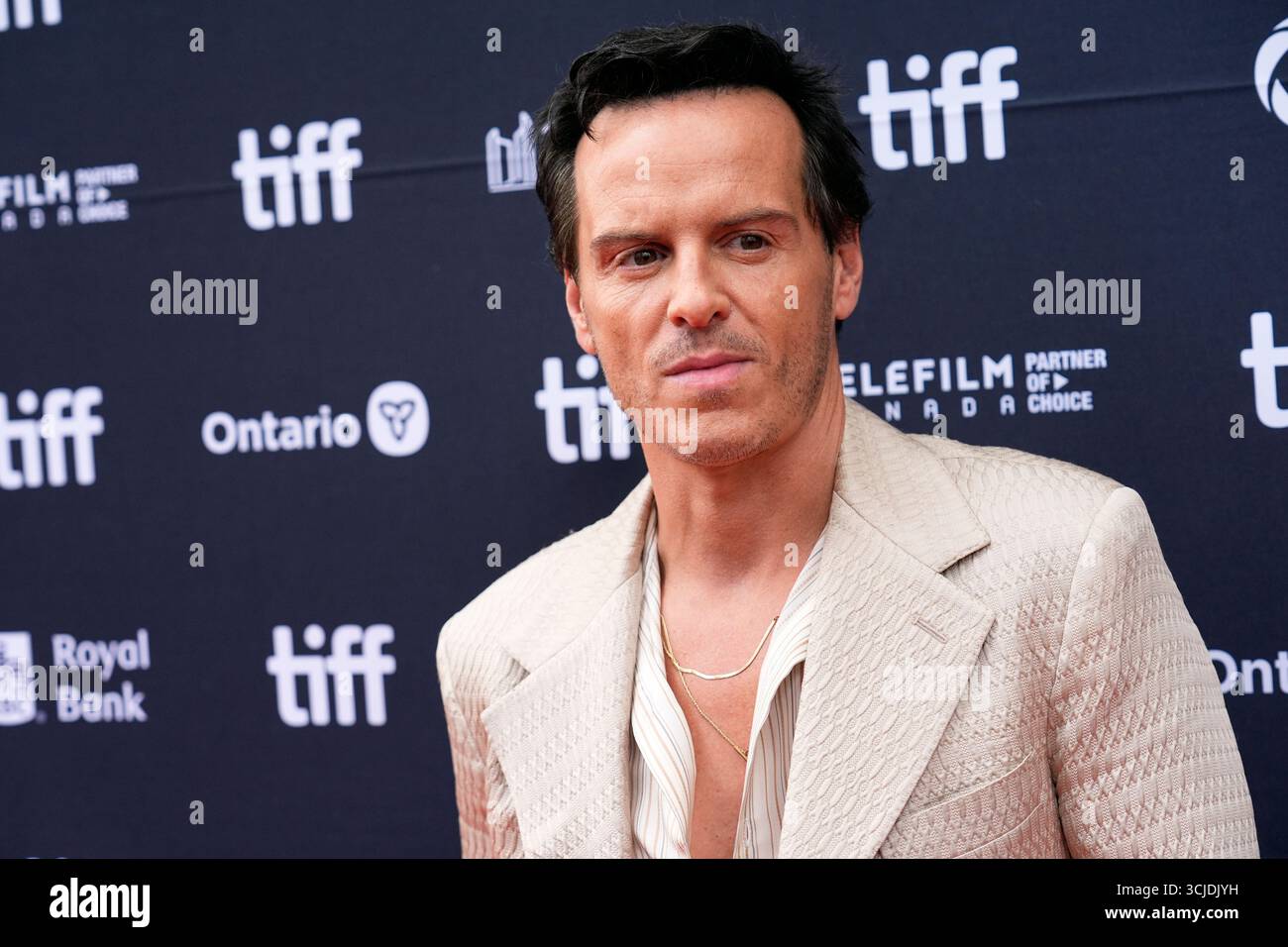 Andrew Scott attends the premiere of "Wake Up Dead Man: A Knives Out ...