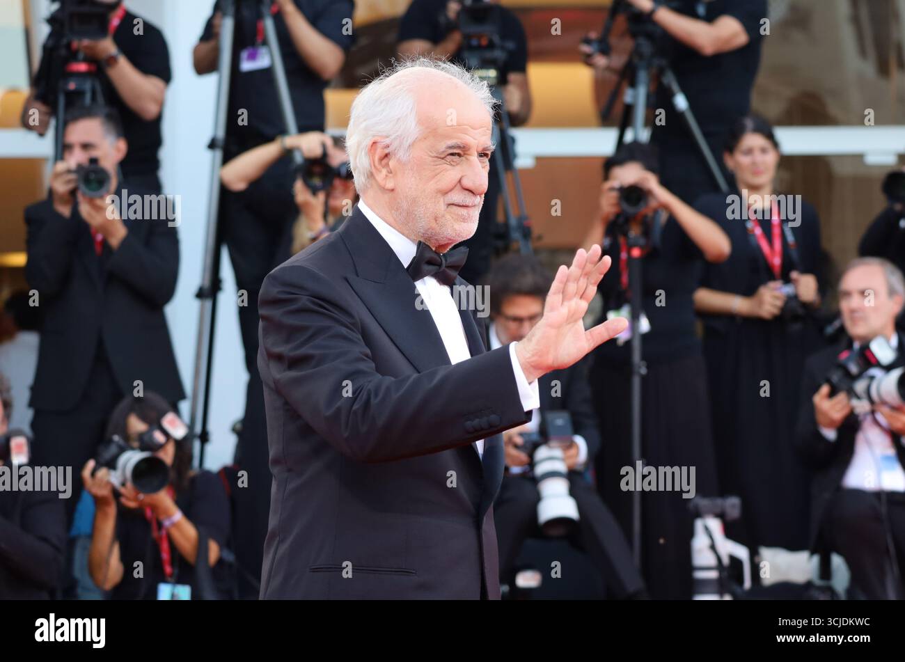 Venice, Italy, 6th September, 2025. Toni Servillo, winner of the Coppa ...