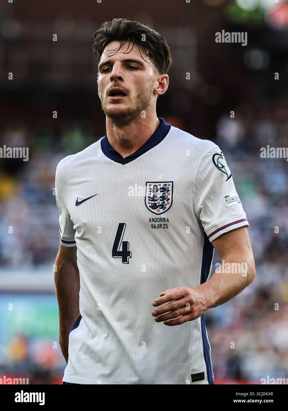 Declan Rice (4 England) in action during the 2026 FIFA World Cup ...