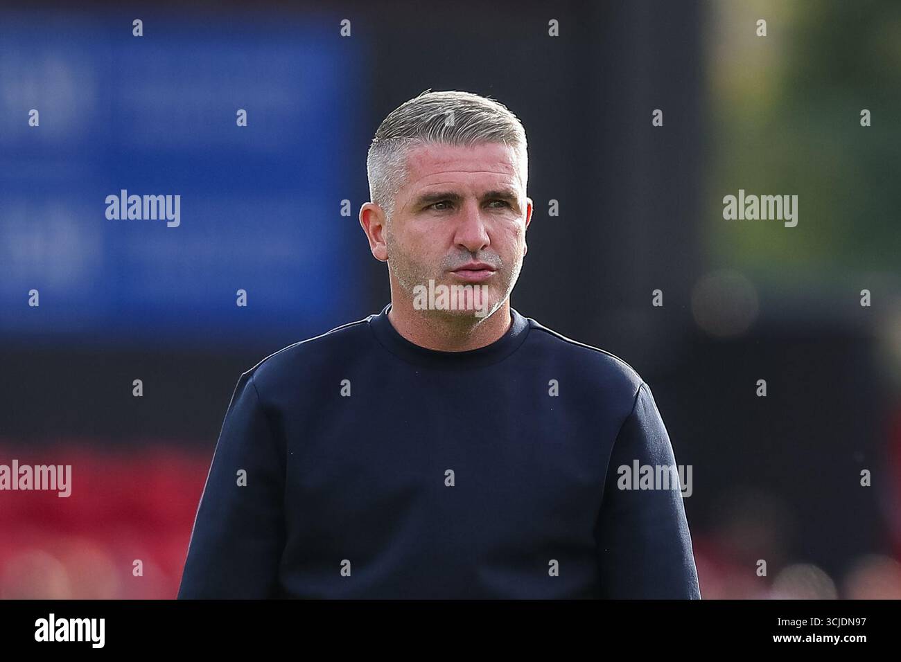 Wigan Athletic Manager Ryan Lowe during the Lincoln City FC v Wigan ...
