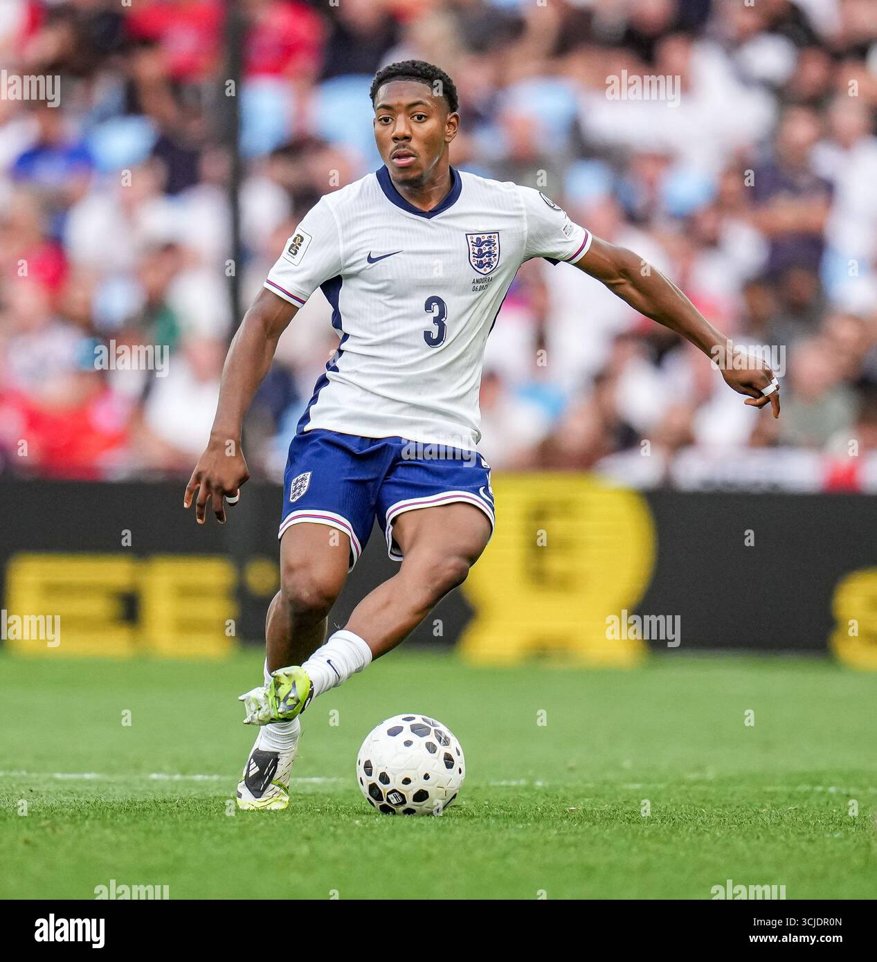 Birmingham, UK. 06th Sep, 2025. Defender Miles Lewis-Skelly of Arsenal ...