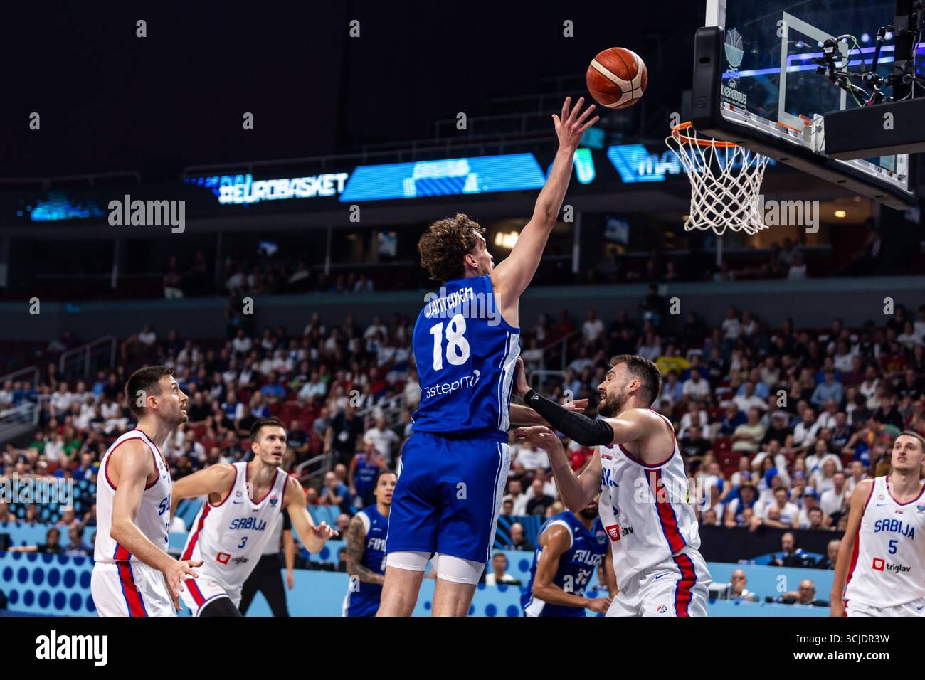 06.09.2025, Riga Arena, Riga, FIN, Eurobasket 205, Basketball ...