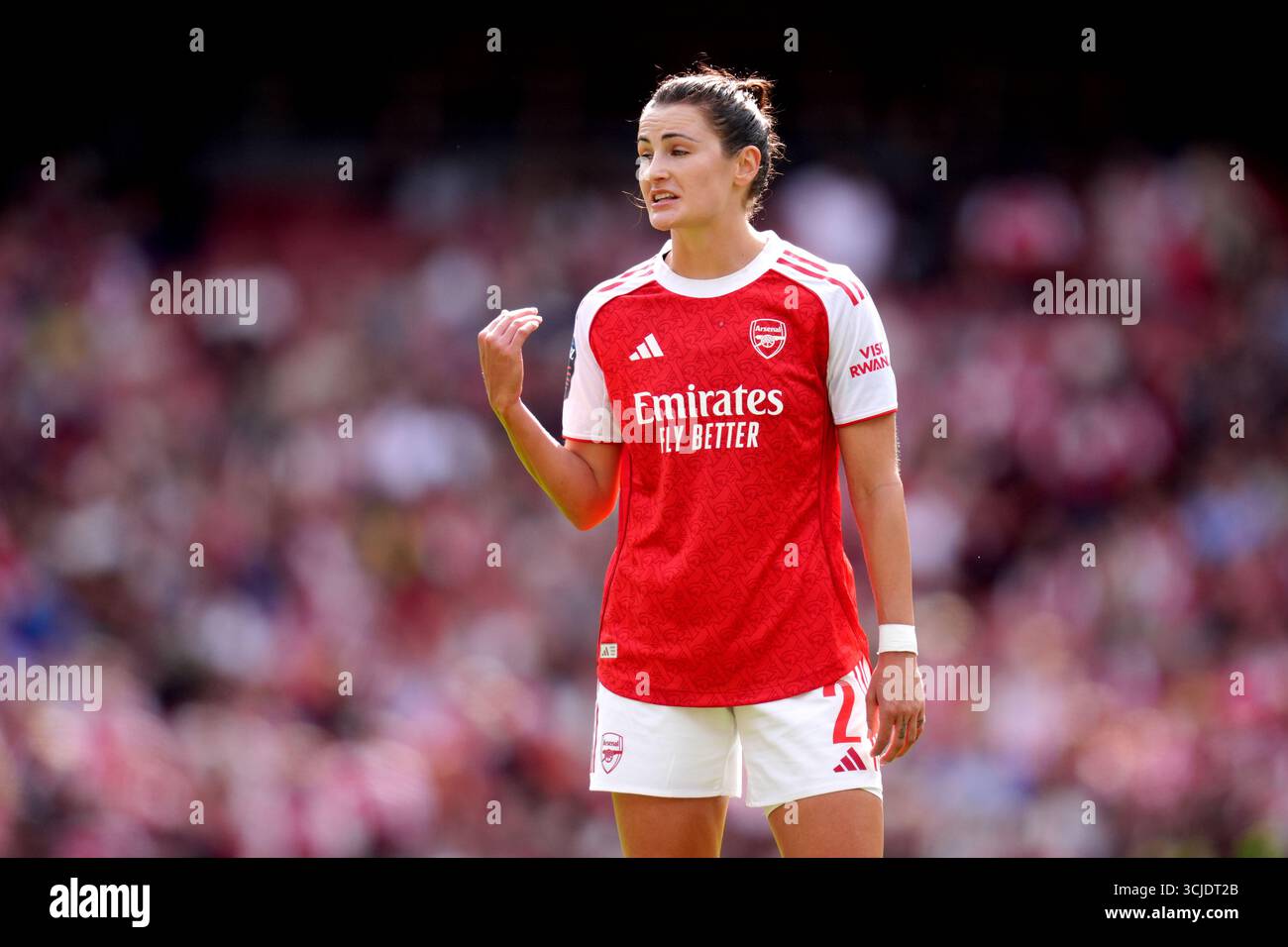 Arsenal’s Emily Fox during the Barclays Women's Super League match at ...