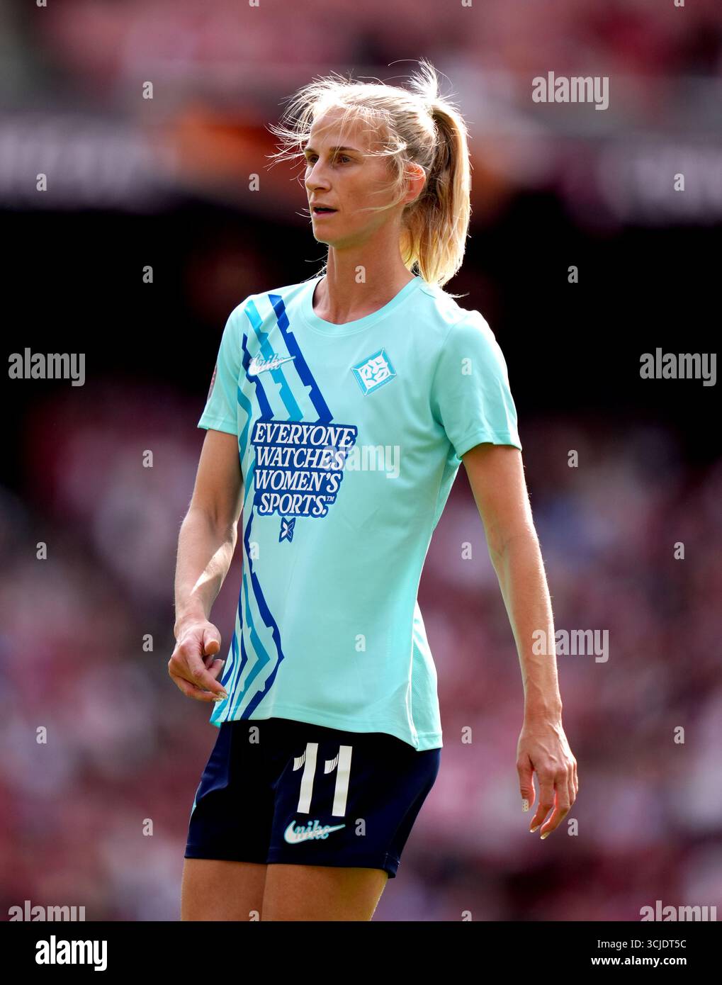 London City Lionesses’ Eva Sofia Jakobsson during the Barclays Women's Super League match at ...