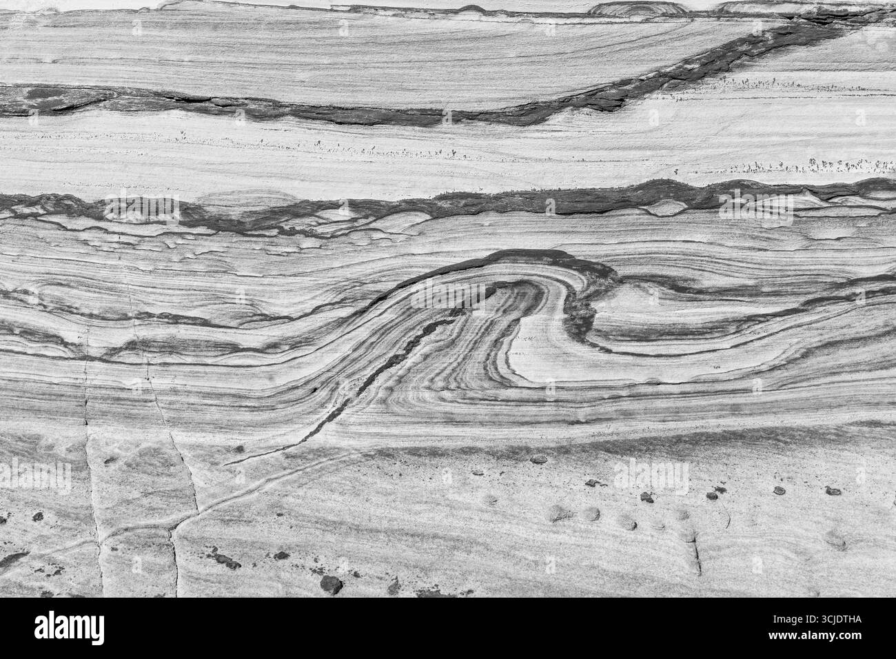 Photograph of the famous Painted Cliffs of Maria Island National Park ...
