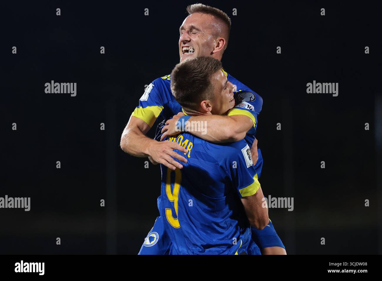 Serravalle, Italy, 6th September 2025. Samed Bazdar of Bosnia and ...