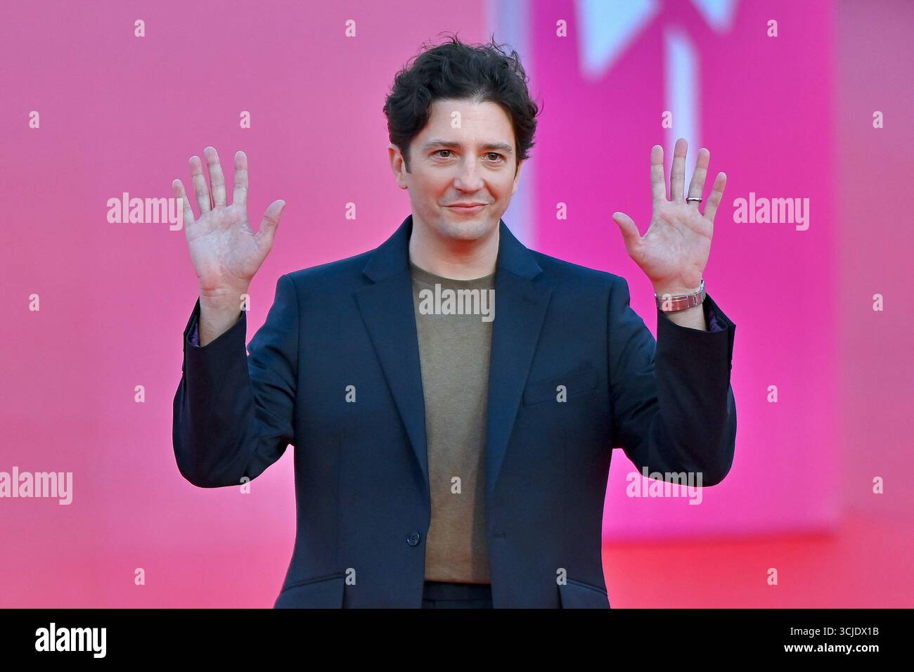 US actor John Magaro attending the Bugonia screening as part of the ...