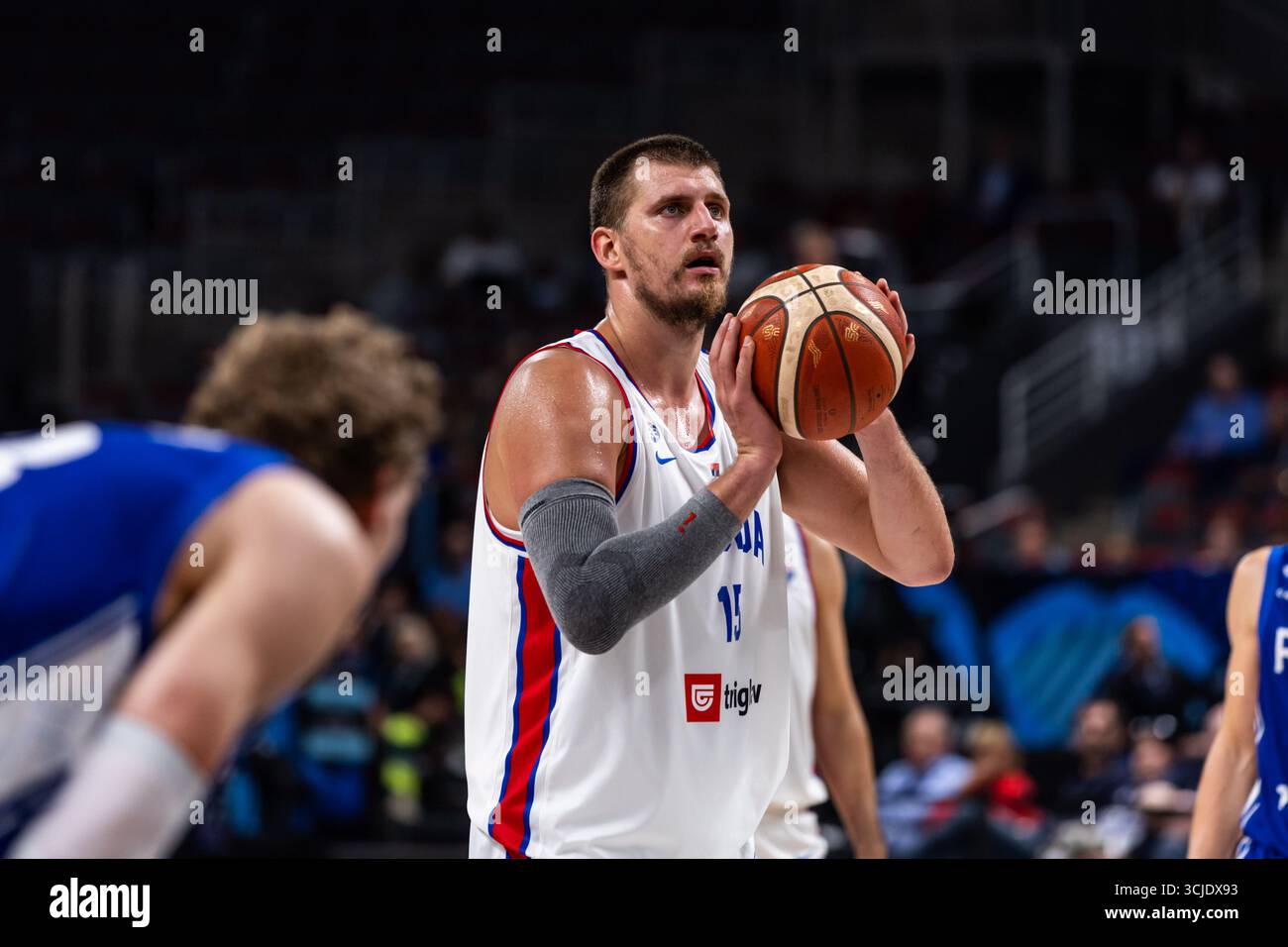 06.09.2025, Riga Arena, Riga, FIN, Eurobasket 205, Basketball ...
