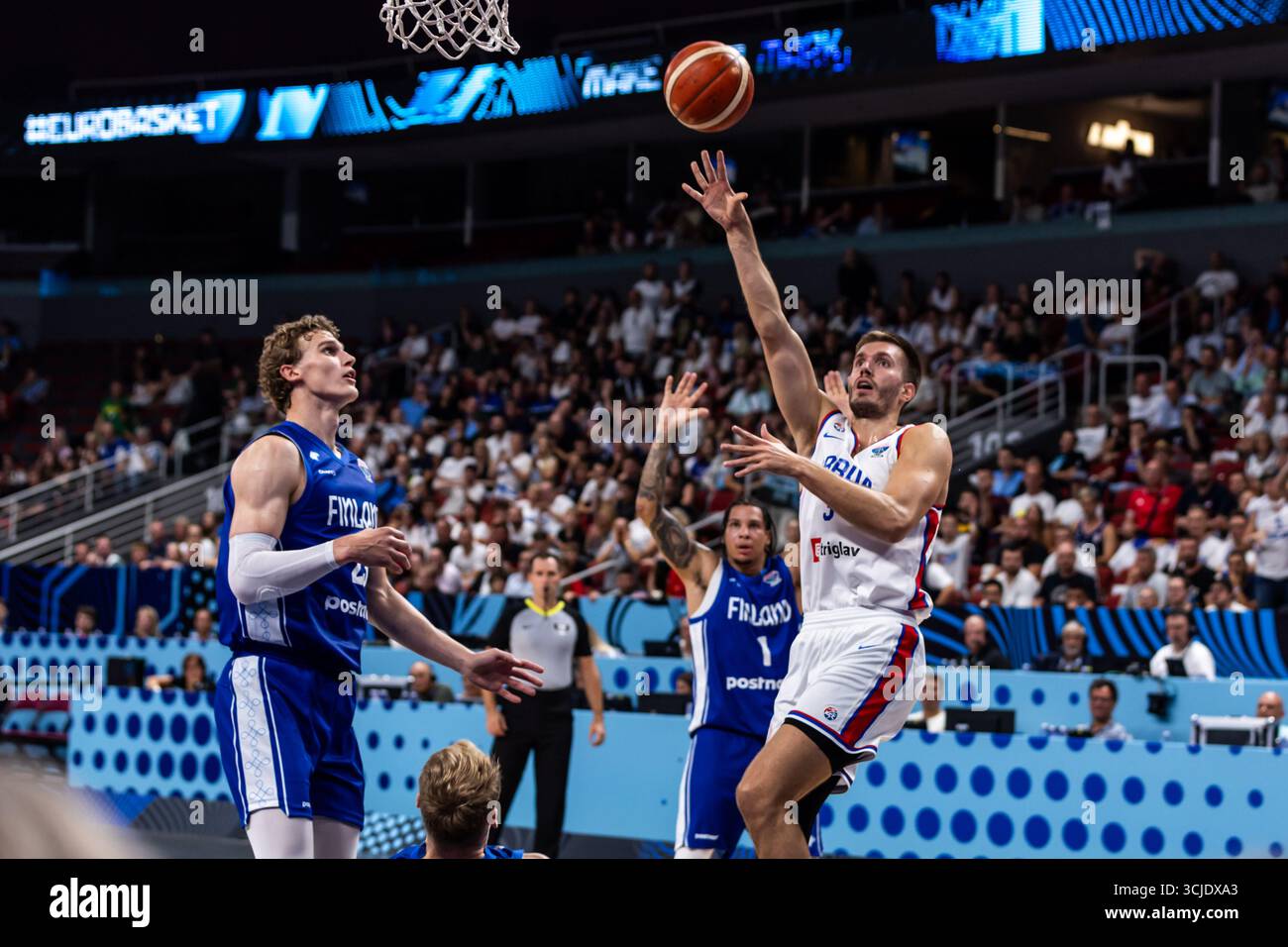 06.09.2025, Riga Arena, Riga, FIN, Eurobasket 205, Basketball ...