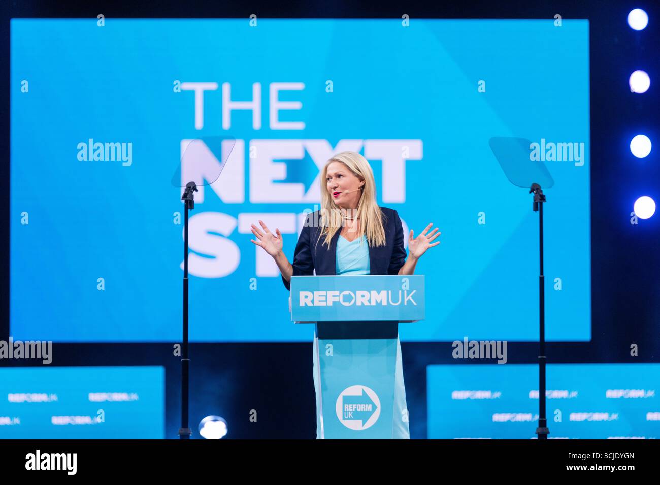 Birmingham, UK. 05 SEP, 2025. Laura Anne jones, Member of the Senedd ...