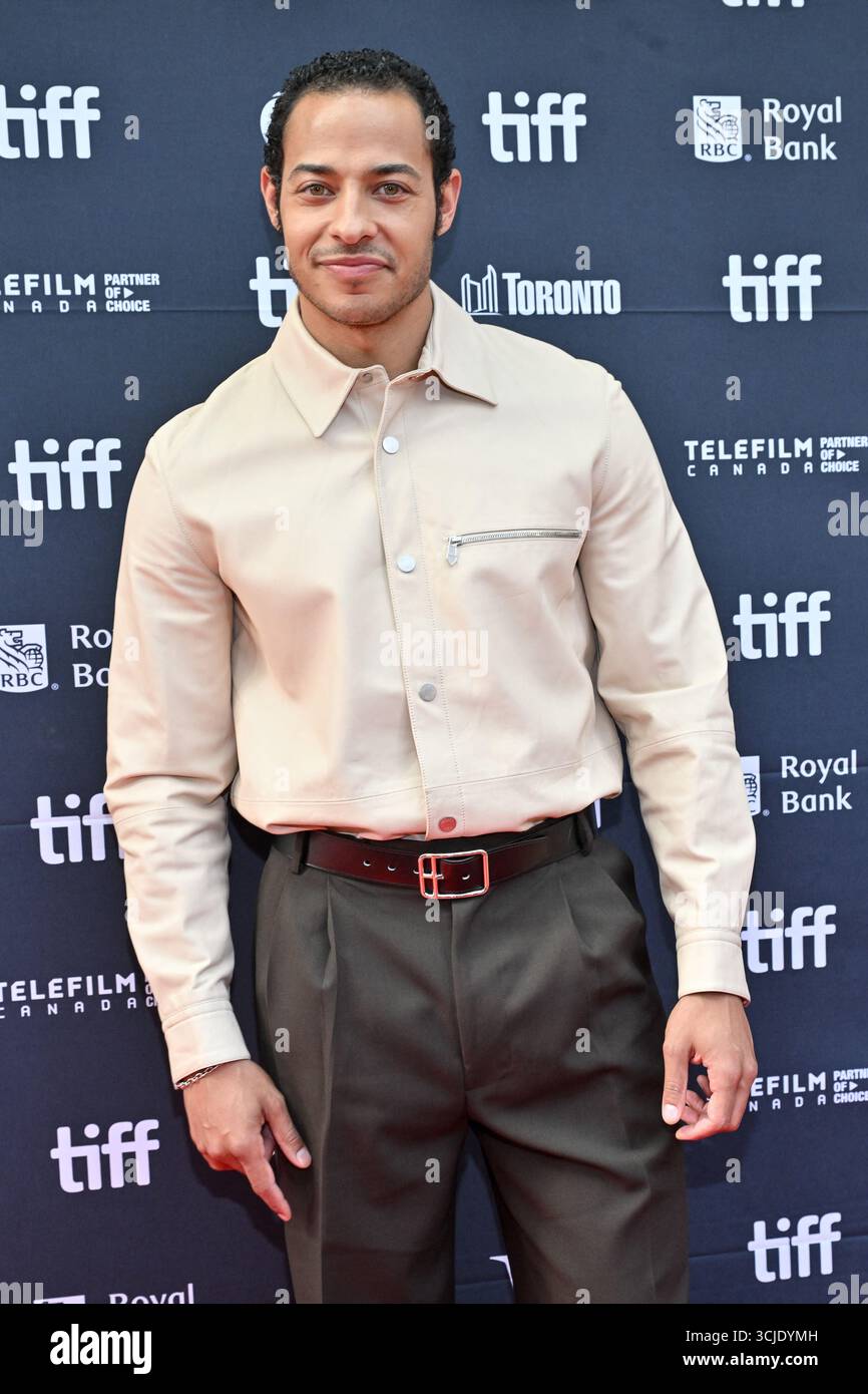Daryl McCormack attending the screening of the movie Wake Up Dead Man ...
