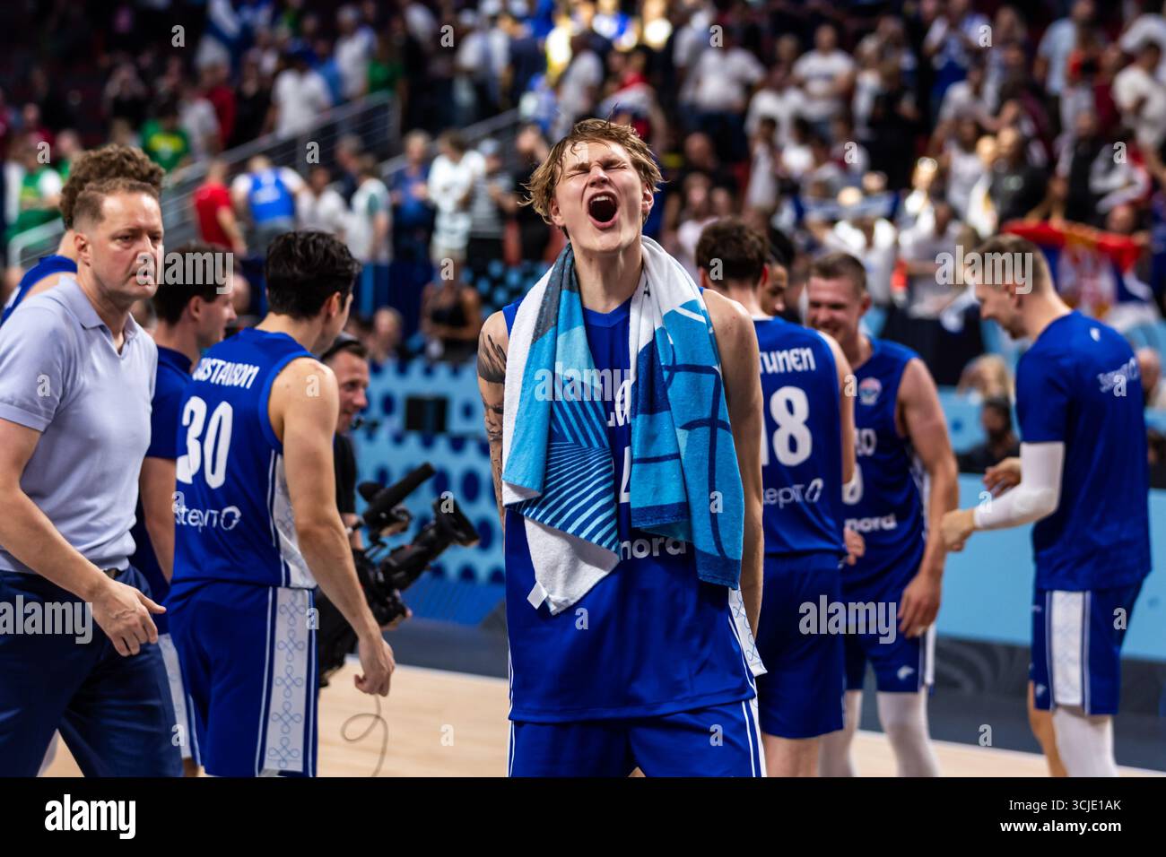 06.09.2025, Riga Arena, Riga, FIN, Eurobasket 205, Basketball ...