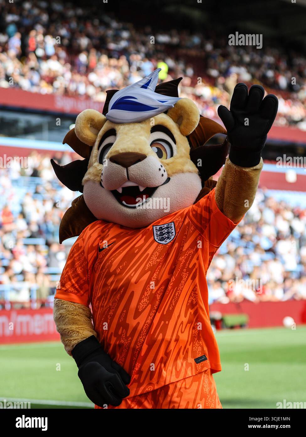 Birmingham, UK. 06th Sep, 2025. England mascot during the 2026 FIFA ...