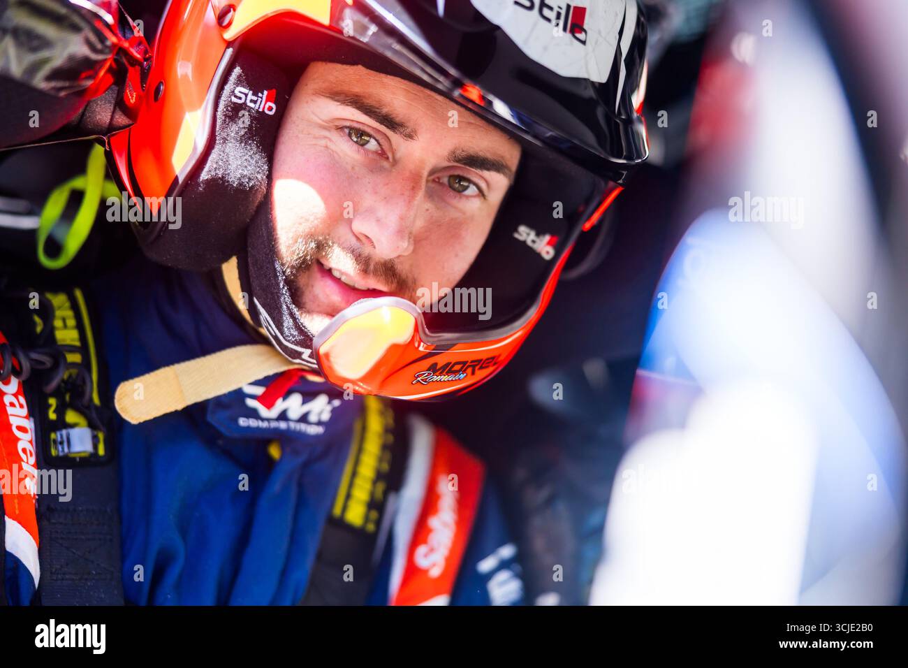 COMTE Valentin, MOREL Romain, Skoda Fabia RS Rally2, portrait during the Rallye Mont-Blanc ...
