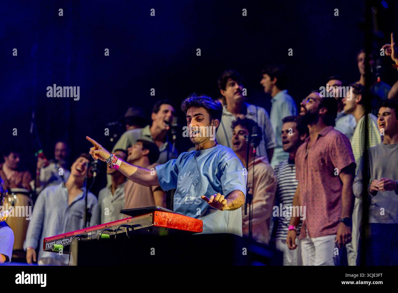 Hakuna Group at the Miguel Rios Auditorium, on September 6, 2025, in ...