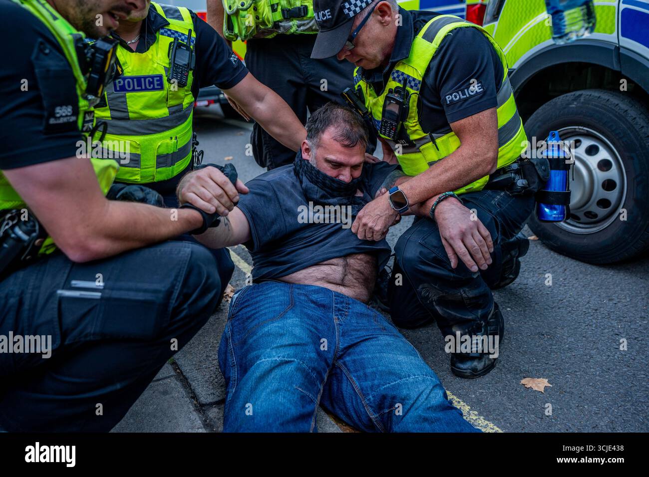London, England, UK. (6th September2025) Hundreds of protestors were ...