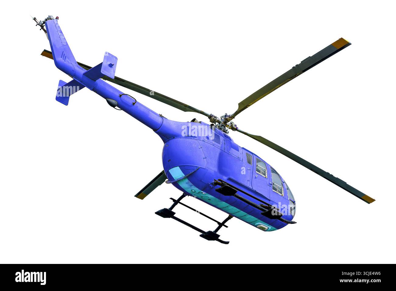 Medical helicopter on emergency Cut Out Stock Images & Pictures - Alamy