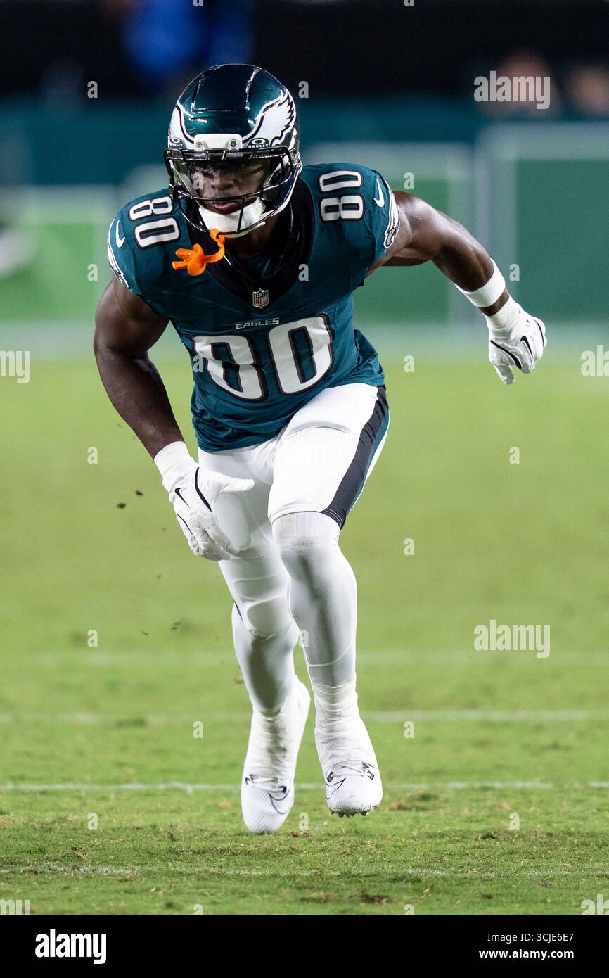 Philadelphia Eagles wide receiver Darius Cooper in action during an NFL ...
