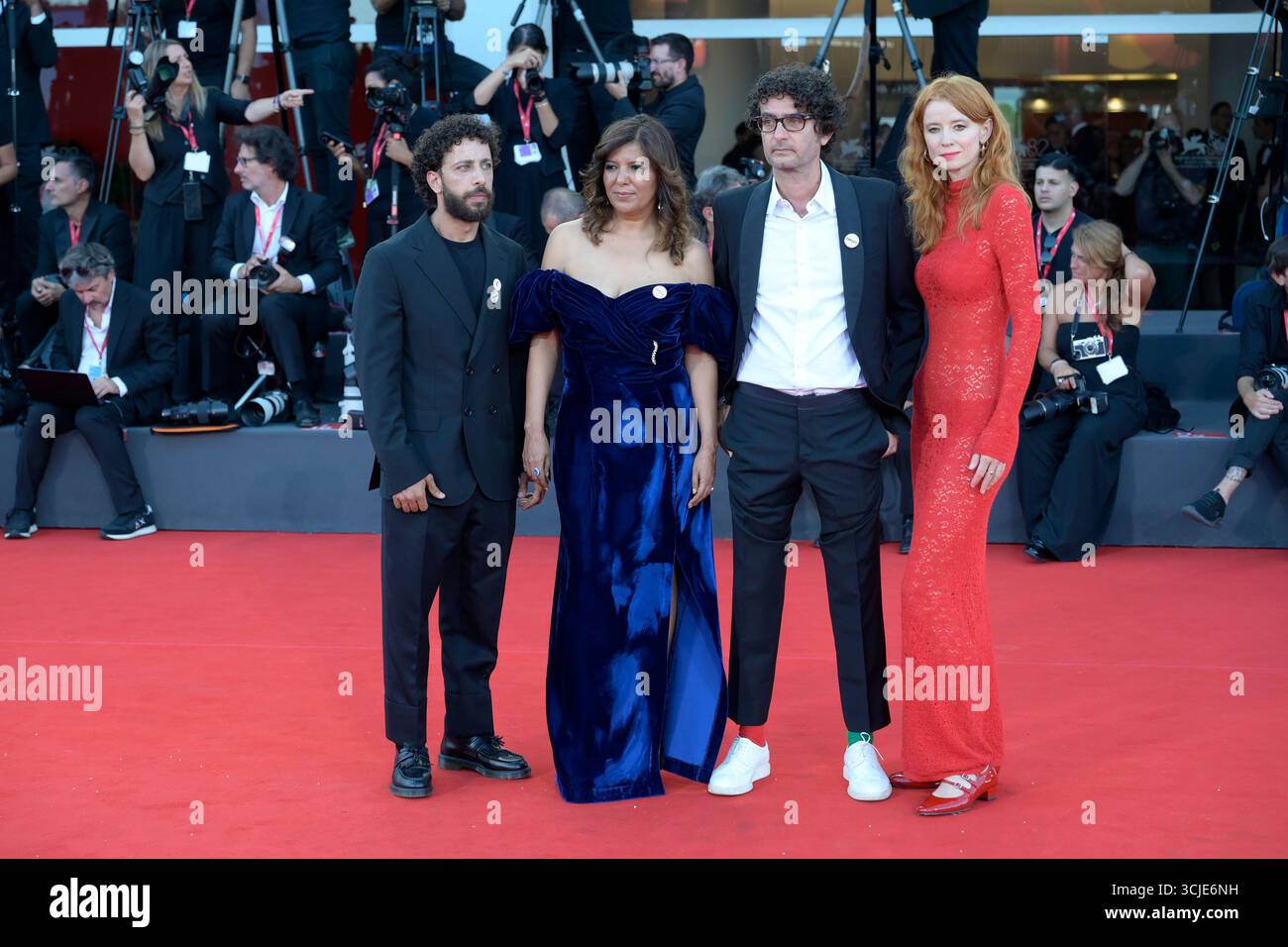 Tunisian director Kaouther Ben Hania, Tunisian producer Nadim ...