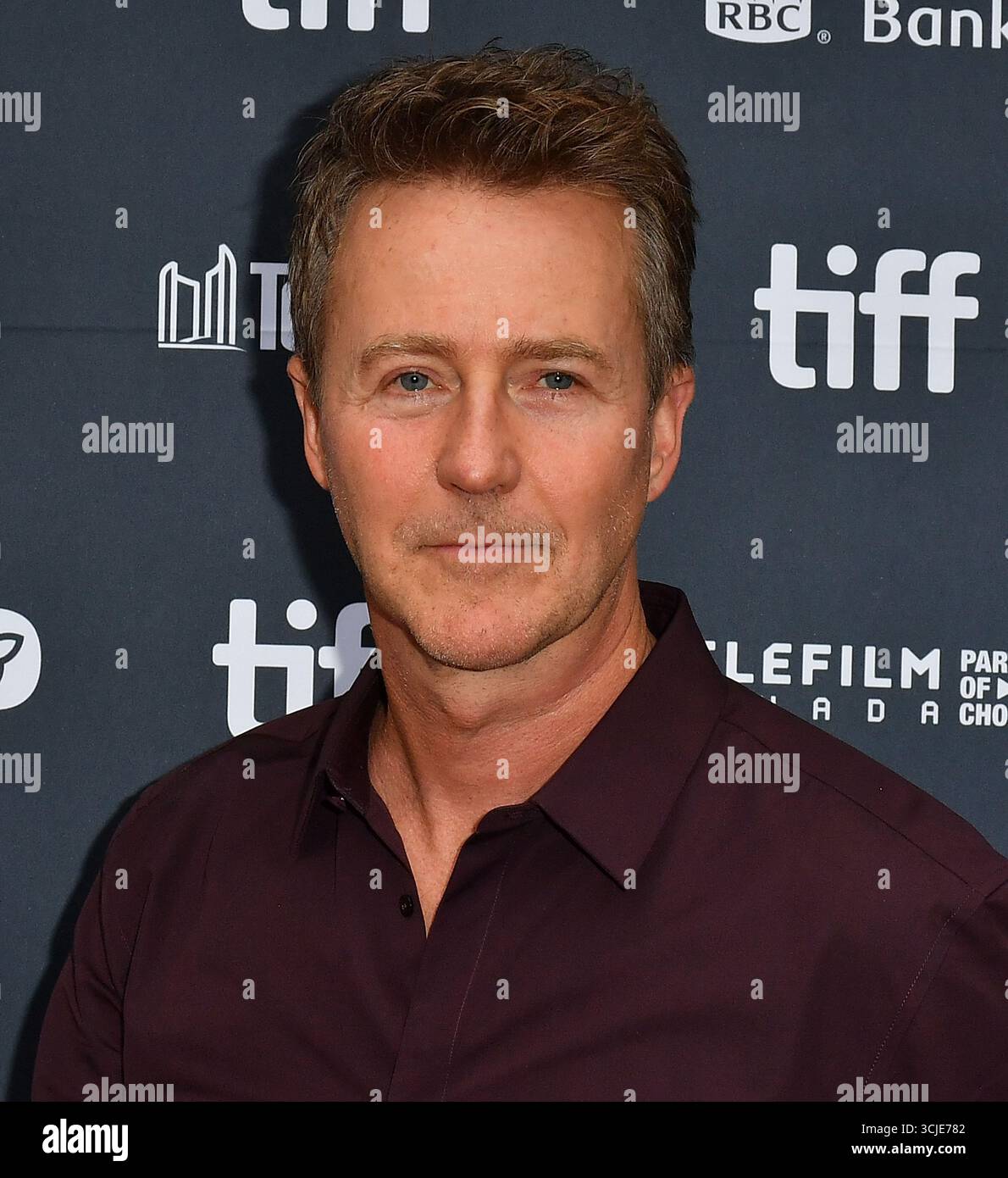 Edward Norton attends the premiere of "Wake Up Dead Man: A Knives Out ...
