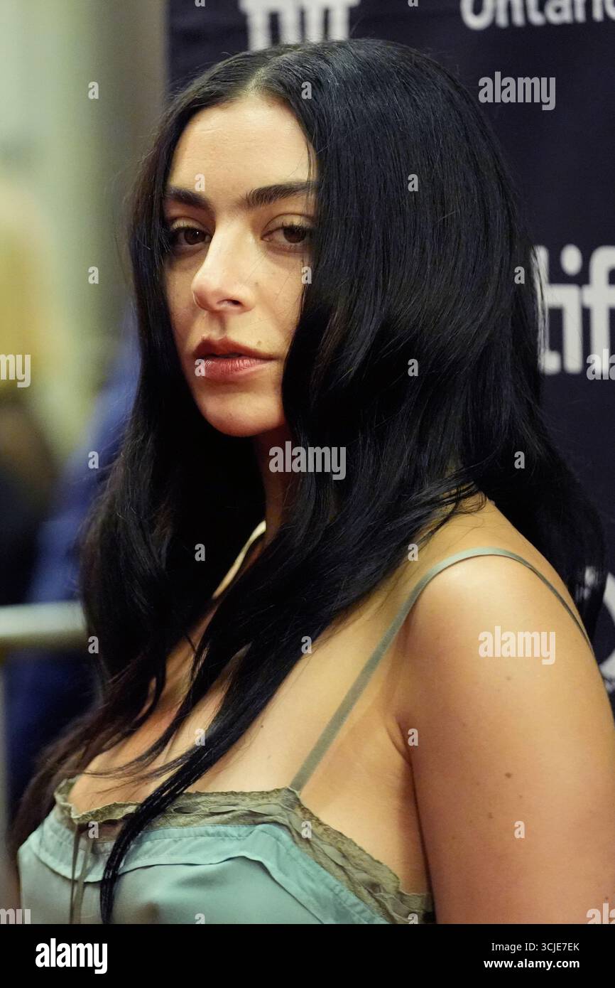 Charli xcx attends the premiere of "Sacrifice" at the Princess of Wales ...