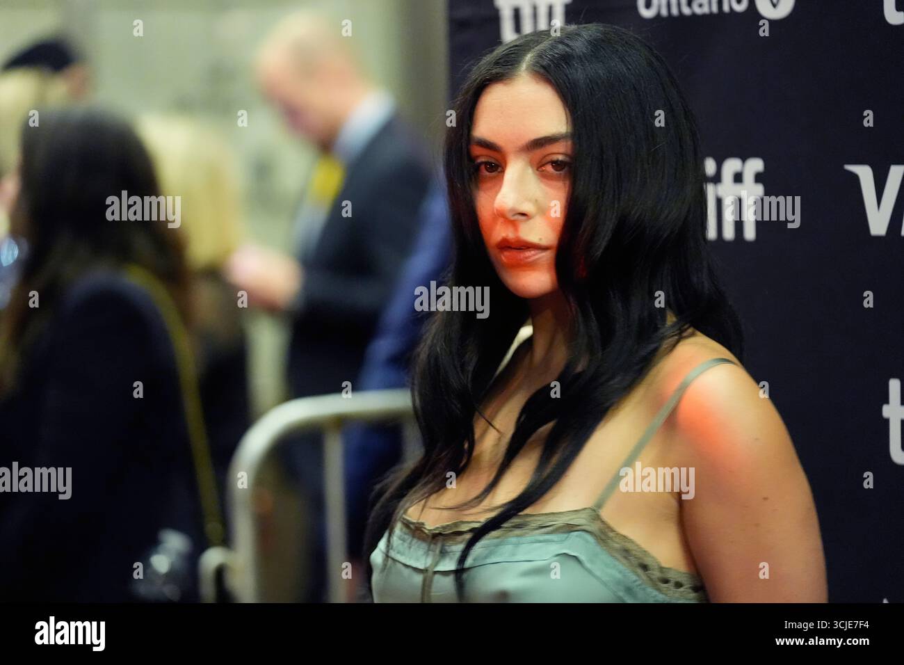 Charli xcx attends the premiere of "Sacrifice" at the Princess of Wales ...