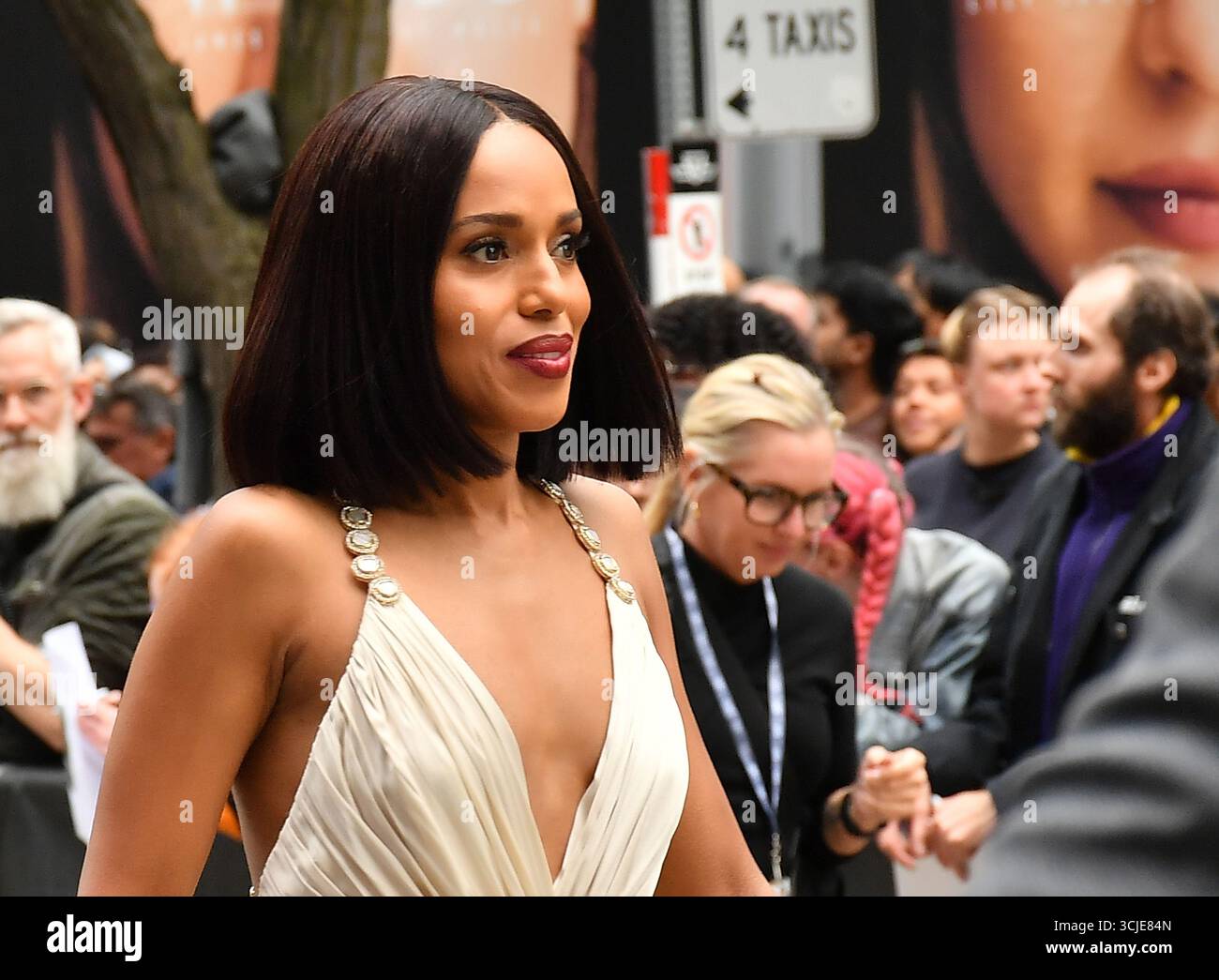 Kerry Washington attends the premiere of "Wake Up Dead Man: A Knives ...