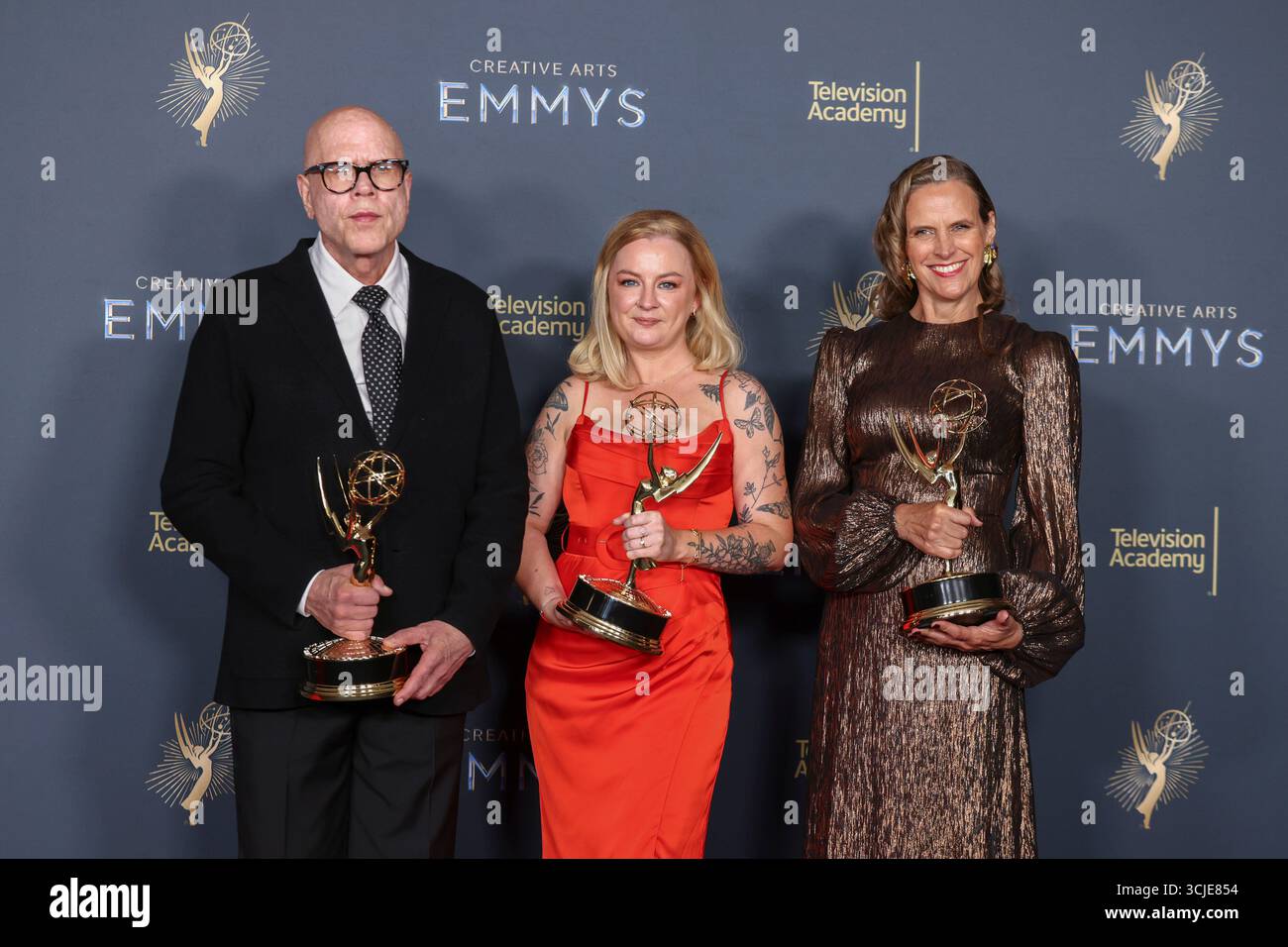 John Walter Glaser III, from left, Amanda McLaughlan, George Sayer with ...