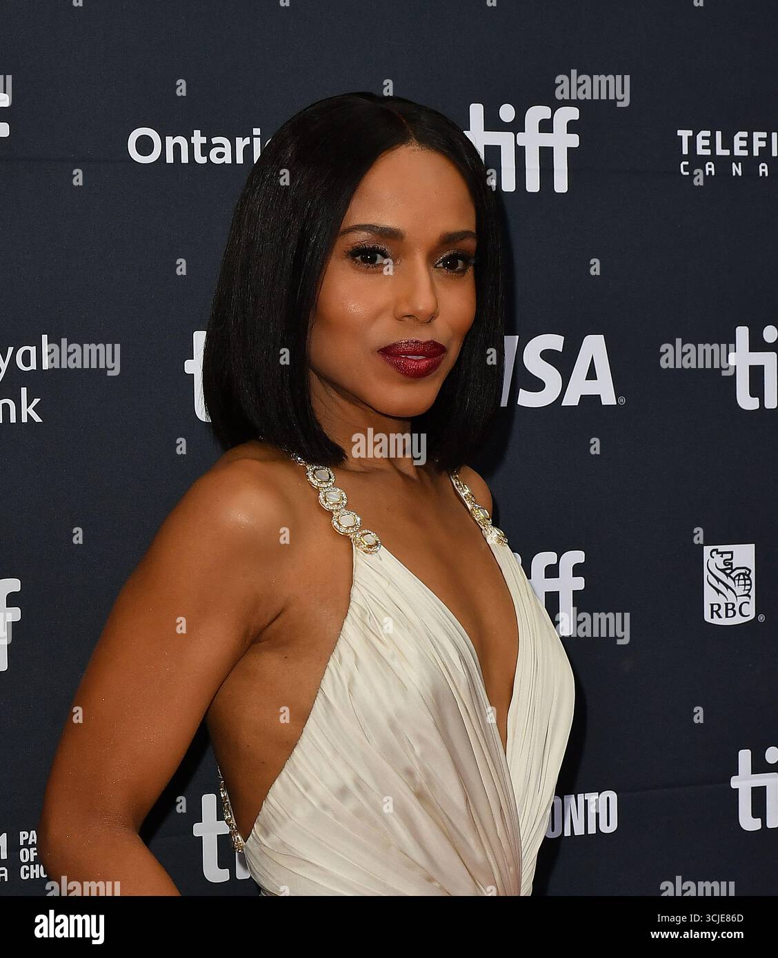 Kerry Washington attends the premiere of "Wake Up Dead Man: A Knives ...