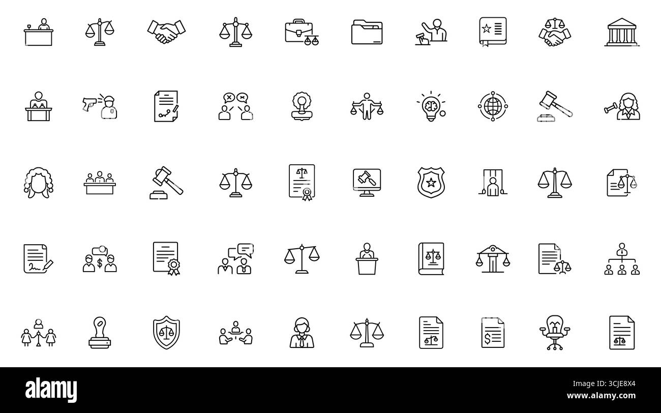 Law office practice Stock Vector Images - Alamy