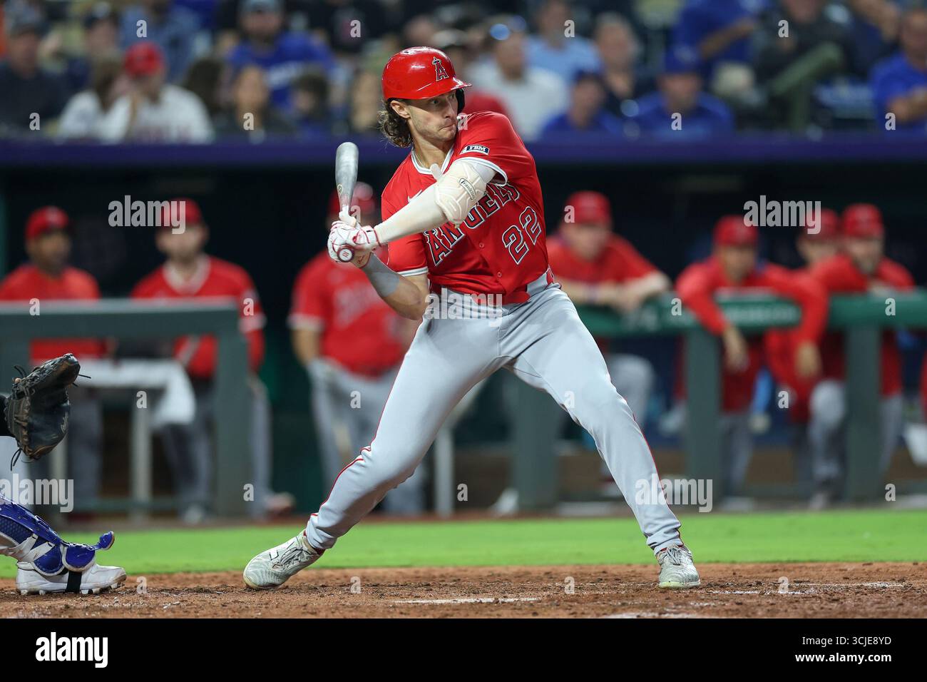 September 4, 2025: Los Angeles Angels center fielder Bryce Teodosio (22 ...