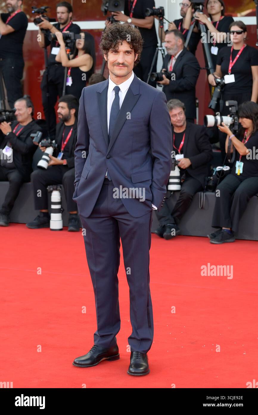 Louis Garrel attends the closing ceremony red carpet of 82nd Venice ...