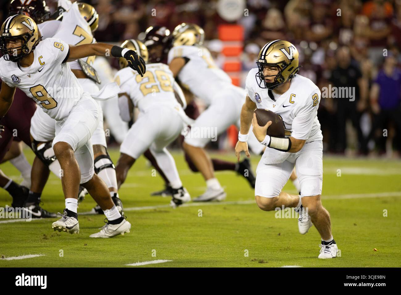September 6, 2025: Vanderbilt Commodores quarterback Diego Pavia (2 ...